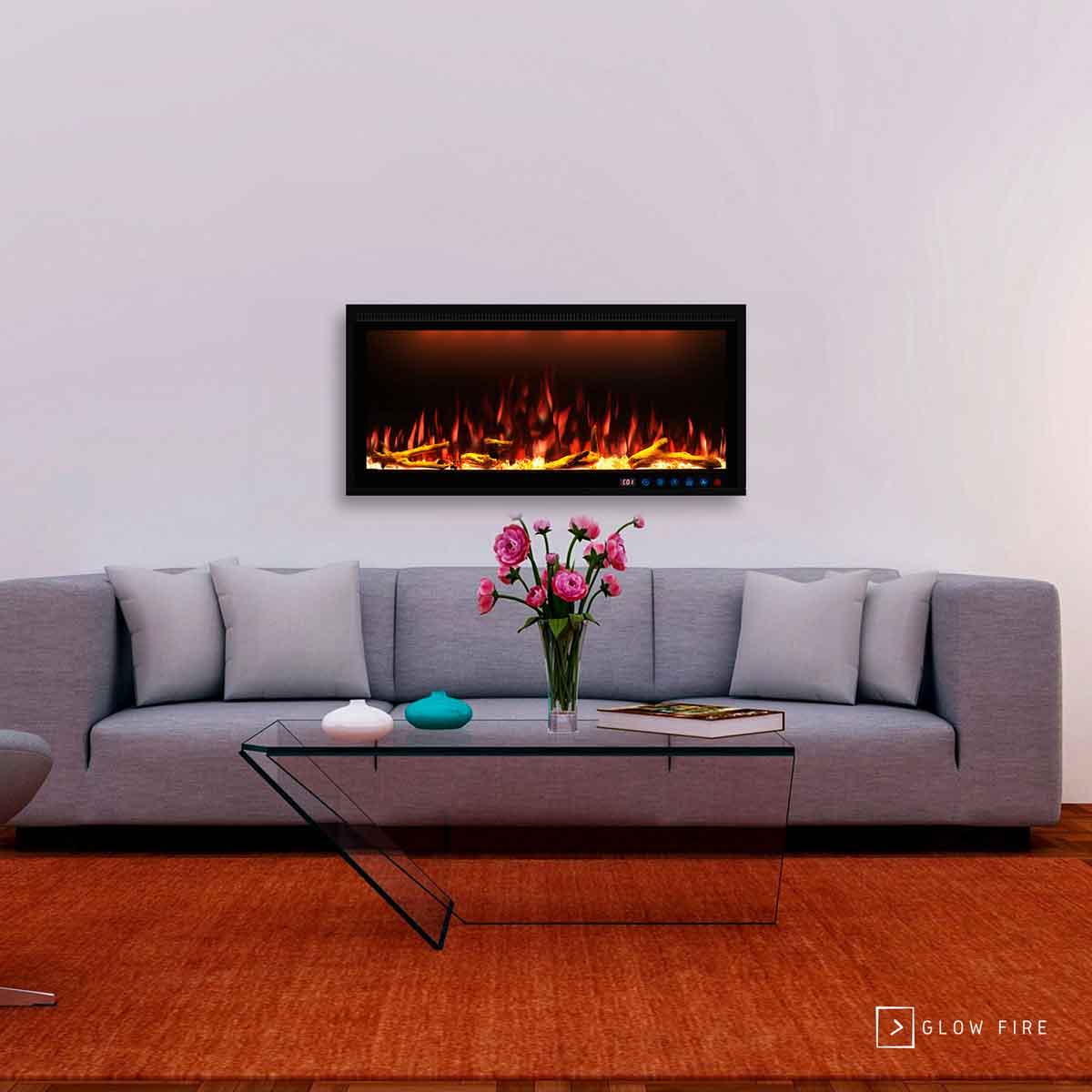 Wir verkaufen Kamine und Zubehör - Glow Fire Elektro-Wandkamin Smart ...